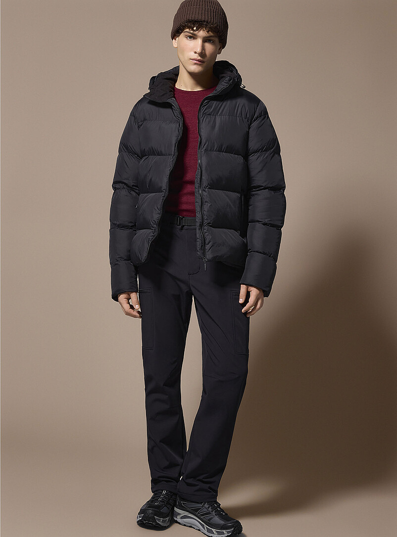 Puffy puffer jacket | I.FIV5 | Men's Athletic Quilted, Puffer & Down ...