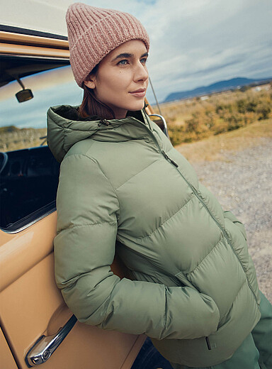 Puffy puffer jacket | I.FIV5 | Women's Athletic & Down Jackets Online ...