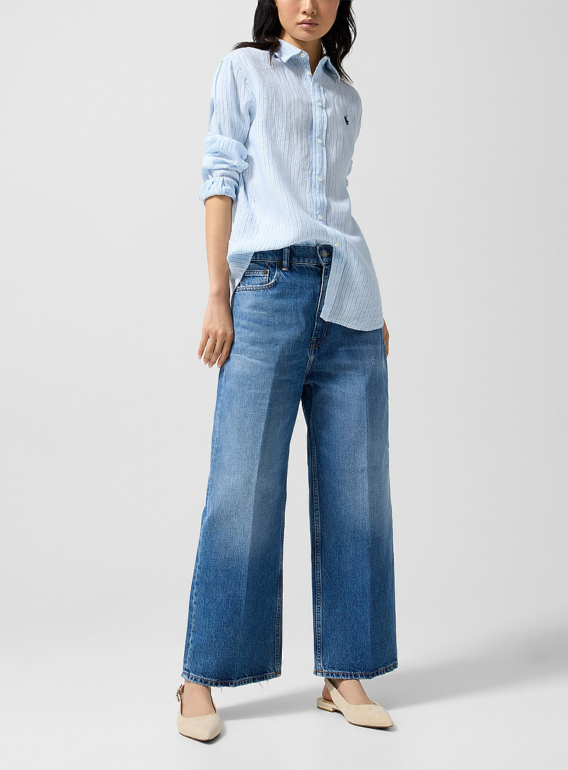 Le jean à jambe large raccourcie | Polo Ralph Lauren | | Simons
