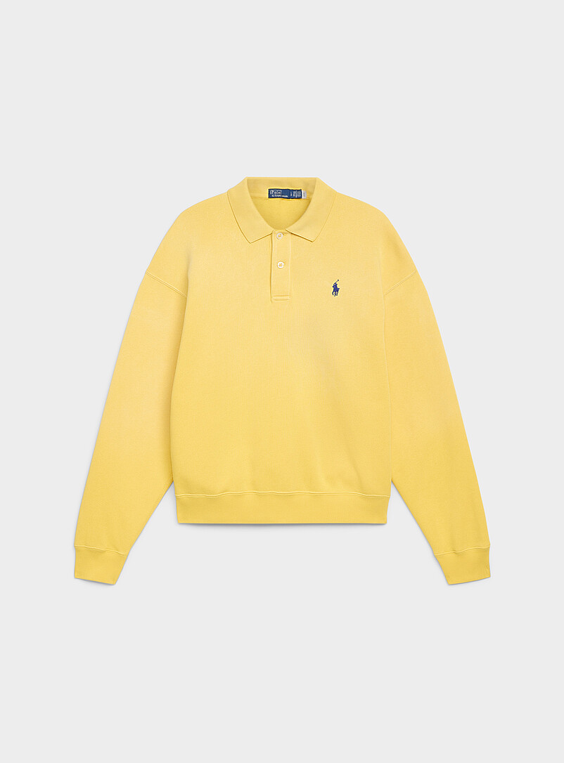 Signature crest sweatshirt-style polo shirt | Polo Ralph Lauren | | Simons