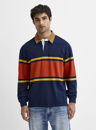 Striped rugby polo | Le 31 | | Simons