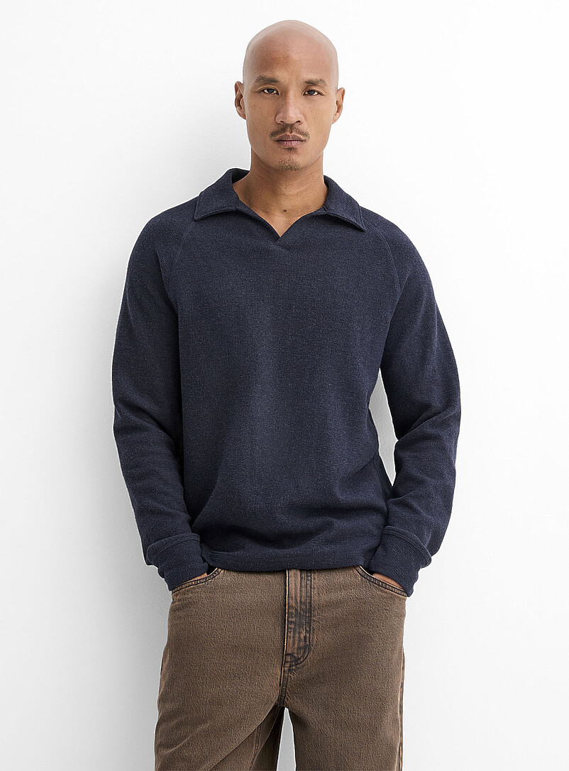 Long Sleeves Polos for Men | Simons Canada