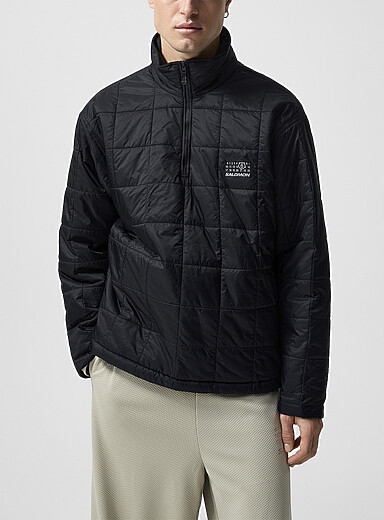 Zip-up collar lightweight quilted jacket | MM6 Maison Margiela | | Simons