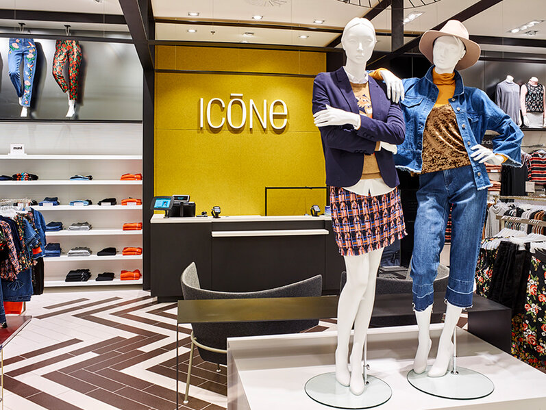 Rayon Icône en magasin