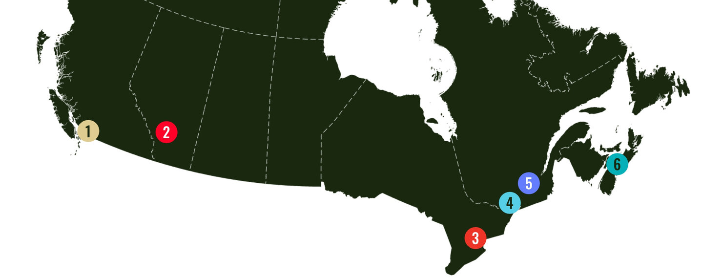 Map of Canada